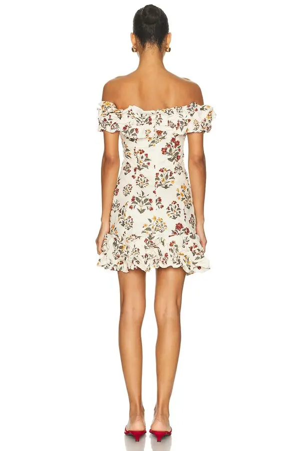 Agua Bendita Jardin Mini Dress - Andes