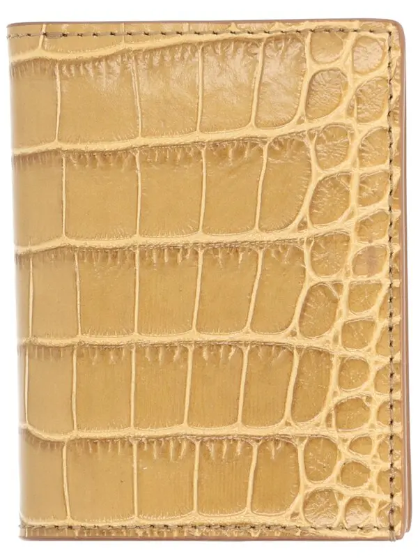 TOM FORD Leather Wallet - Yellow