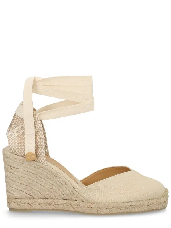 CastaÑer Espadrille "clear - Ivory
