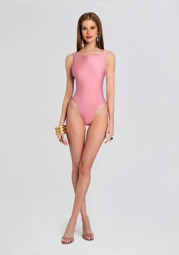 SHANI SHEMER Ira One-piece - Dusty Rose