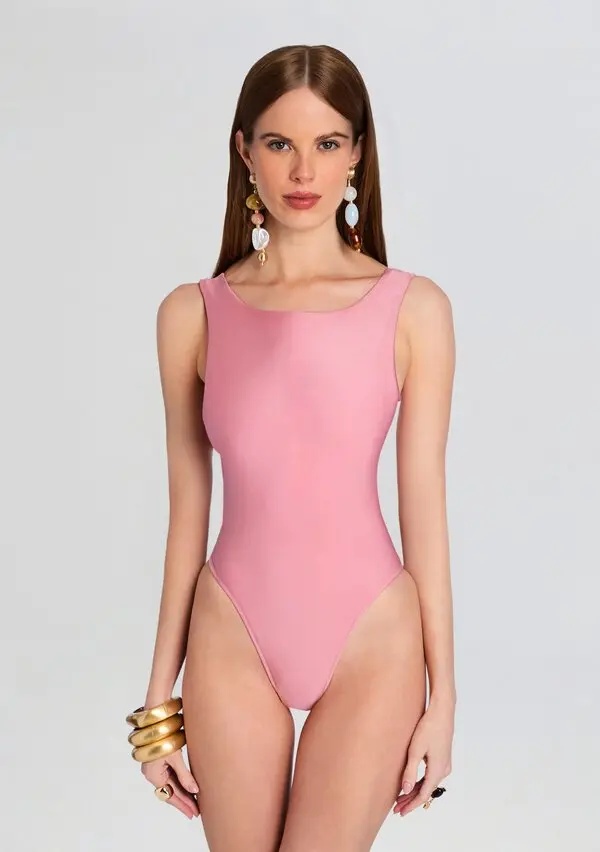 SHANI SHEMER Ira One-piece - Dusty Rose