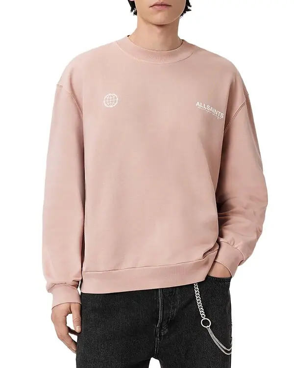 ALLSAINTS Emblem Crewneck Sweatshirt