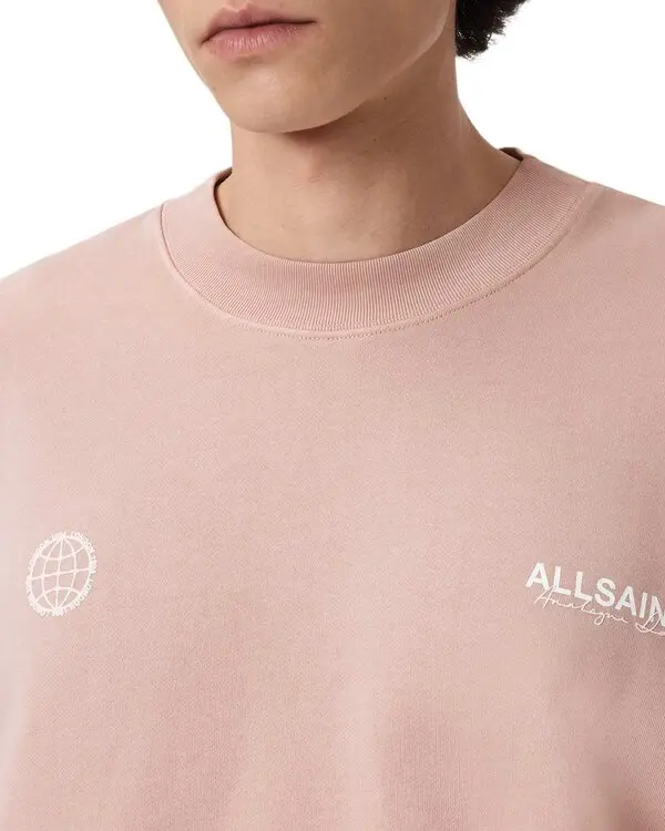 ALLSAINTS Emblem Crewneck Sweatshirt