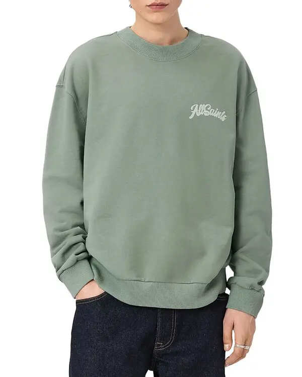 ALLSAINTS Odyssey Crewneck Logo Sweater