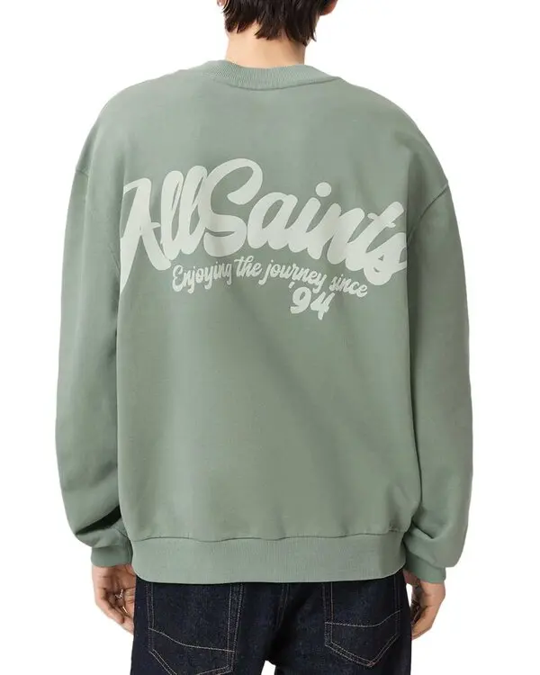 ALLSAINTS Odyssey Crewneck Logo Sweater