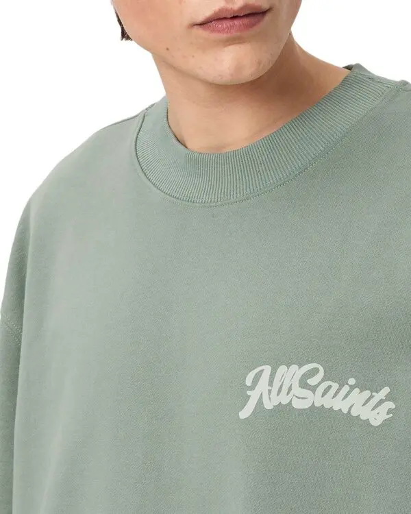 ALLSAINTS Odyssey Crewneck Logo Sweater