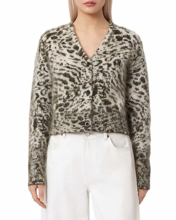 ALLSAINTS Wick Amur Cardigan - Chalk White