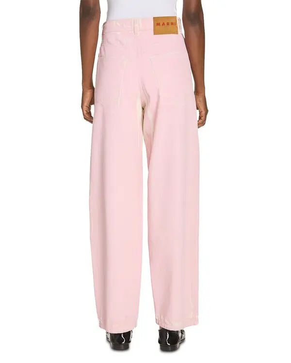 Marni Printed Low Rise Pants