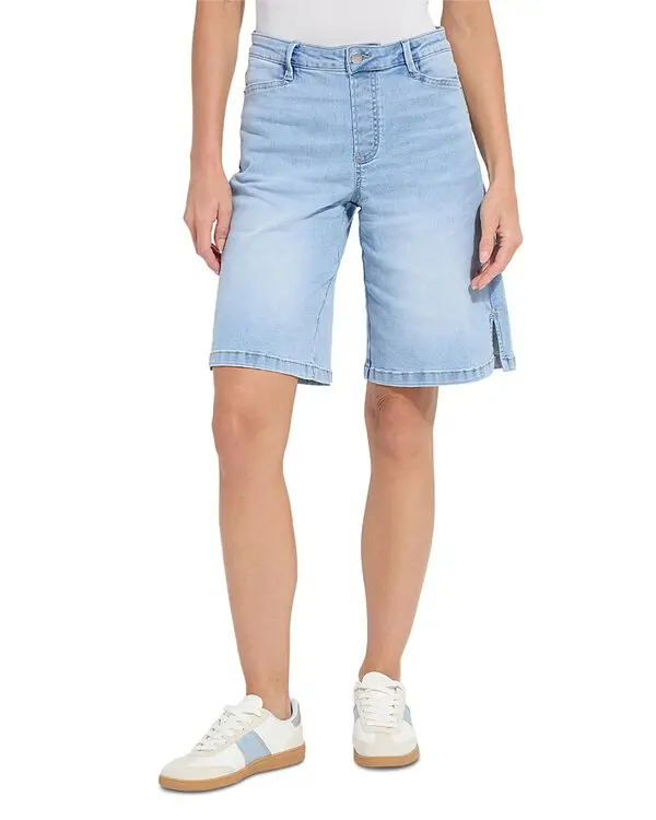 Lyssé Lennon Everyday High Rise Bermuda Jean Shorts