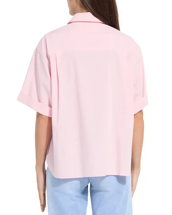 Lyssé Corinna Oversized Cropped Shirt
