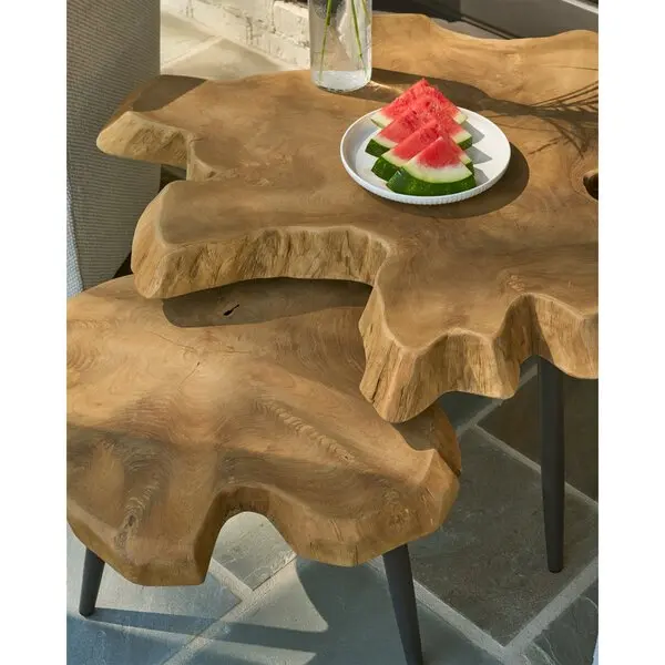 UNIVERSAL Driftwood Nesting Tables