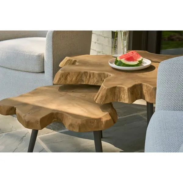 UNIVERSAL Driftwood Nesting Tables