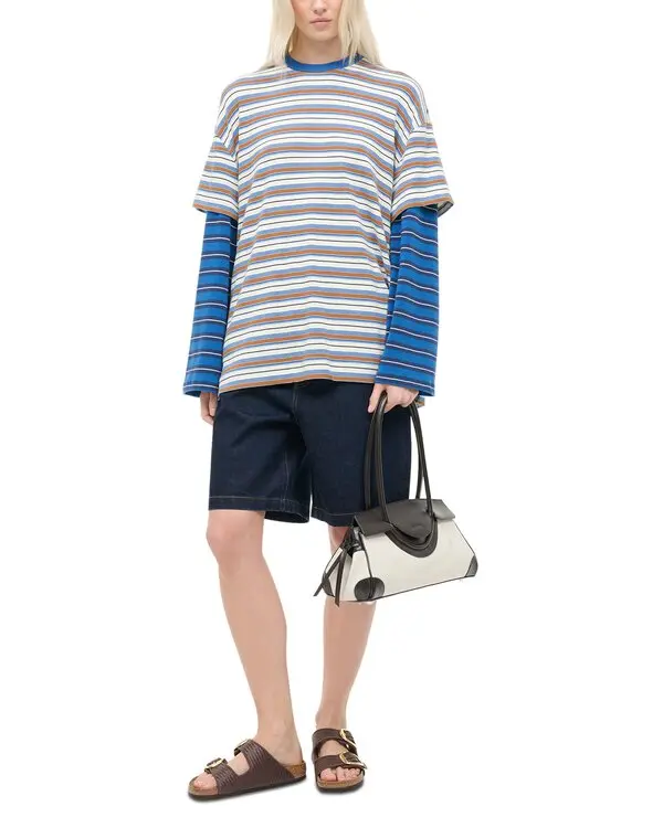 Staud William Top - Mojave Stripe