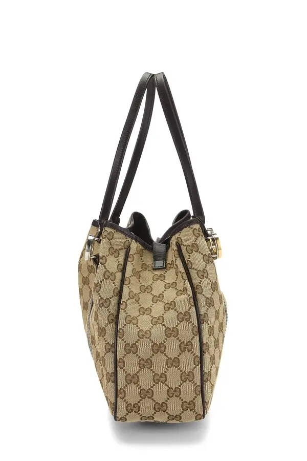 Gucci Original Gg Canvas Twins Tote - Beige