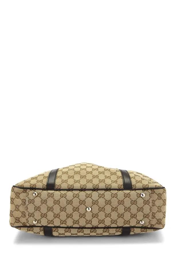 Gucci Original Gg Canvas Twins Tote - Beige