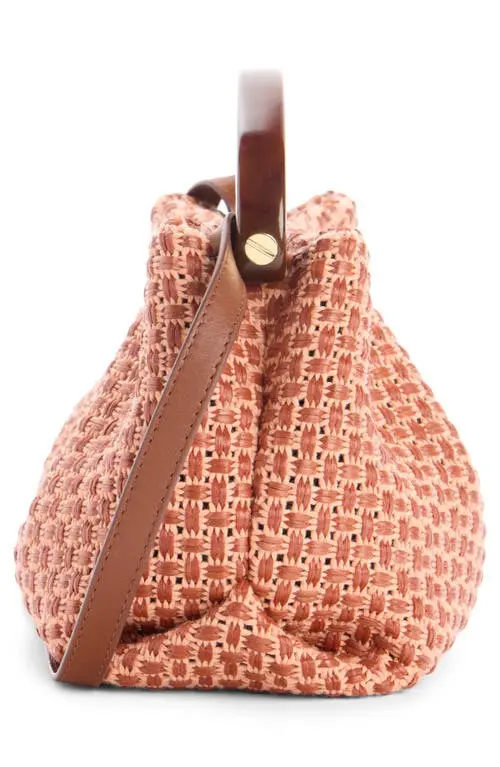 Dries Van Noten Pleated Woven Crossbody Bag