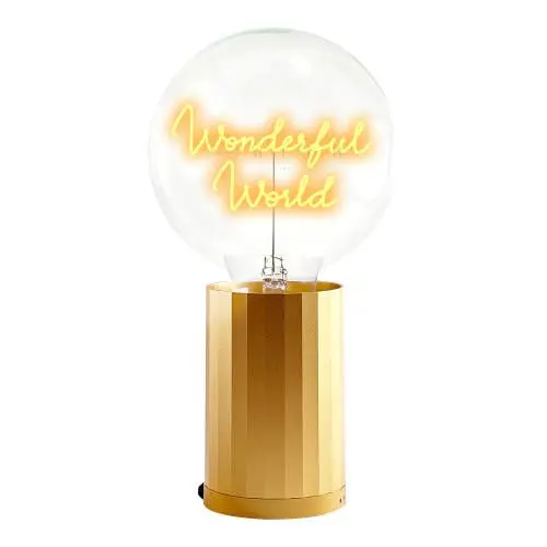 MITB Wonderful World Portable Table Lamp - Gold