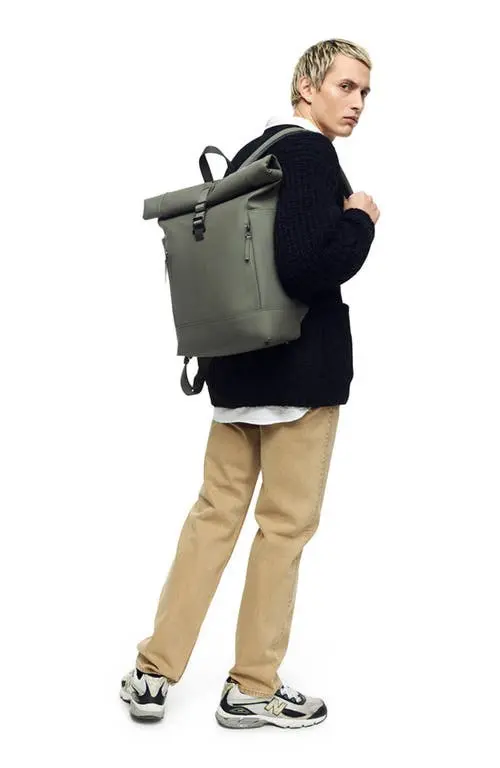 GASTON LUGA Spläsh Rolltop Backpack - Olive
