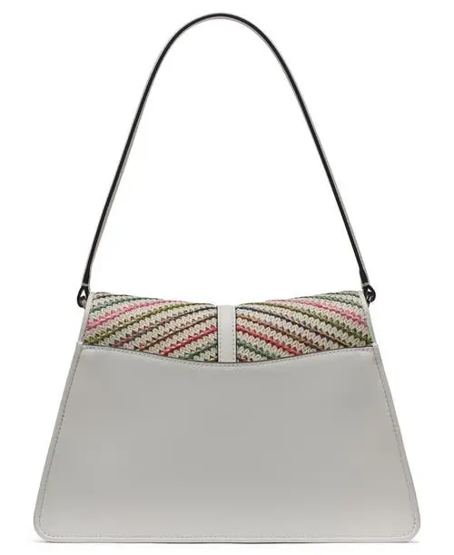 Karl Lagerfeld Paris Mercerie Chevron Shoulder Bag - Multi Combo
