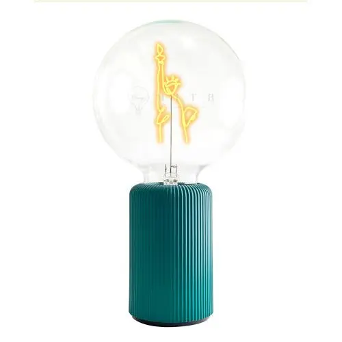 MITB Statue Of Liberty Portable Table Lamp - Emerald