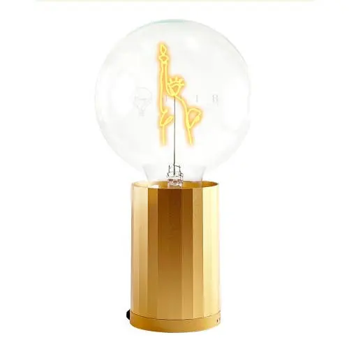MITB Statue Of Liberty Portable Table Lamp - Gold