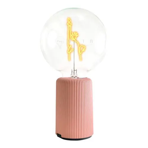 MITB Statue Of Liberty Portable Table Lamp - Pink