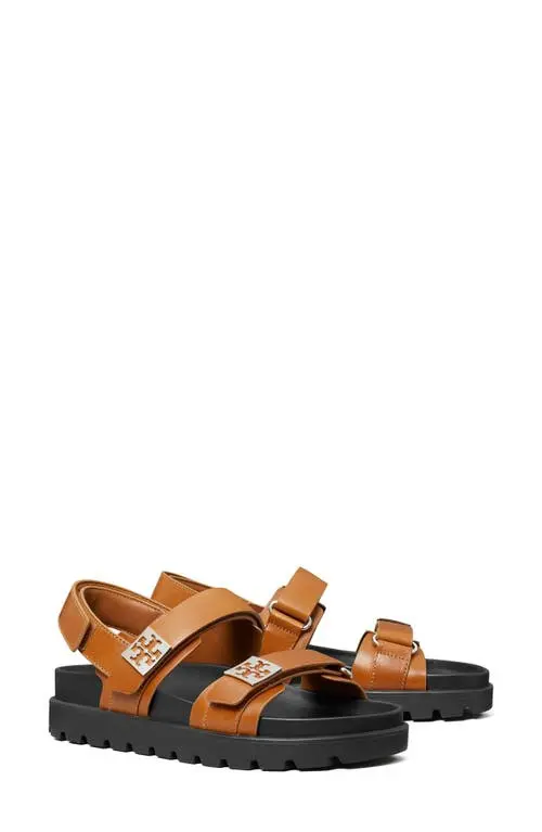 Tory Burch Mellow Sport Sandal - Cuoio/perfect Black/silver