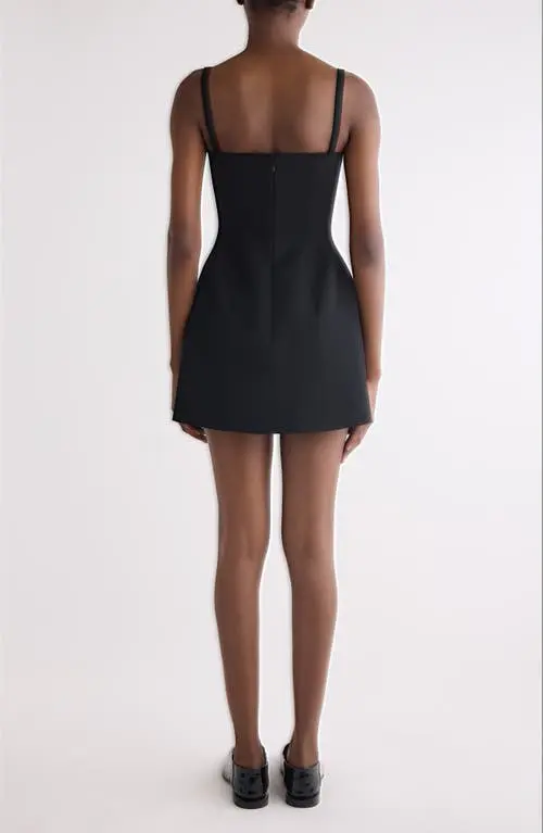 Givenchy Sleeveless Wool Tailoring Minidress