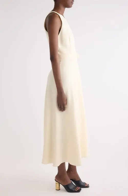 Givenchy Sleeveless Fluid Dress - Ivory