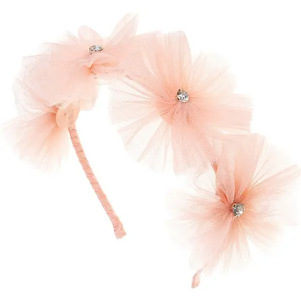 MINI CELEBRITIES Daisy Headbands - Salmon Sunset