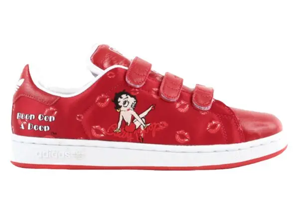 Adidas Stan Smith 2 Cf R4 Betty Boop - University Red/poppy/black