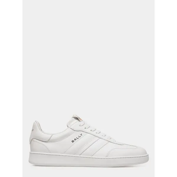 Bally Calf Leather Low-top Sneakers - White