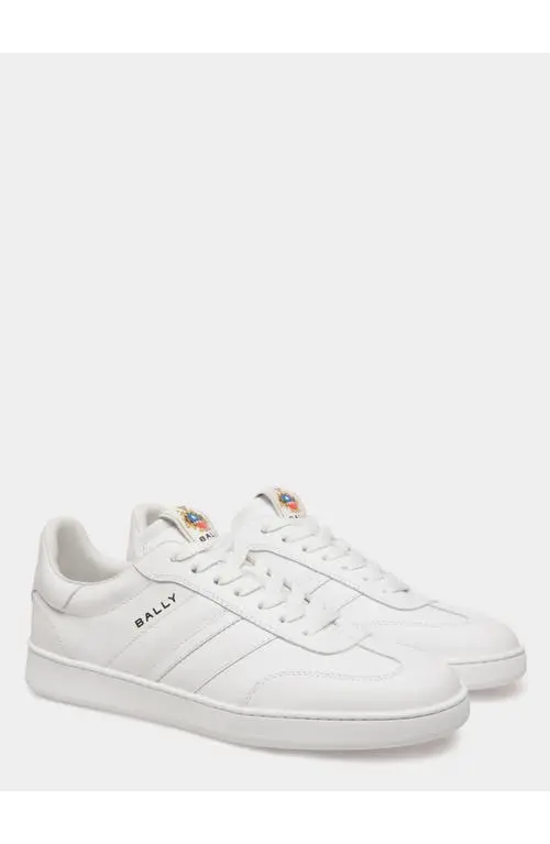 Bally Calf Leather Low-top Sneakers - White