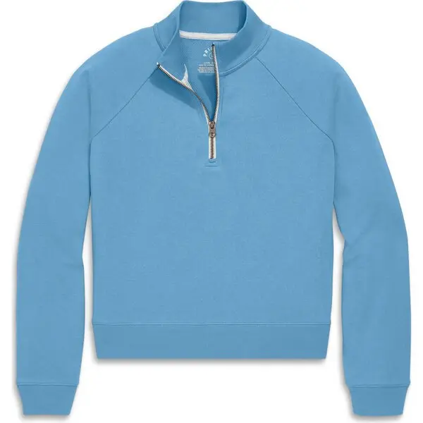 PRIMARY Half-zip French Terry Sweatshirt - Violet