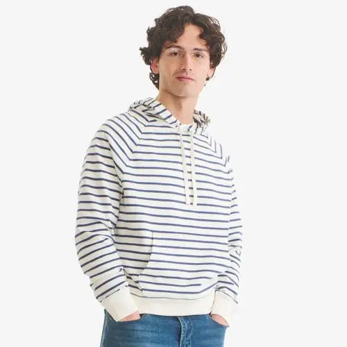 PRIMARY Striped Pullover Hoodie