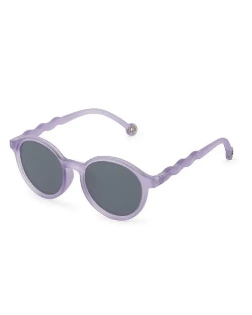 OLIVIO Adult Oval Sunglasses - Purple Coral
