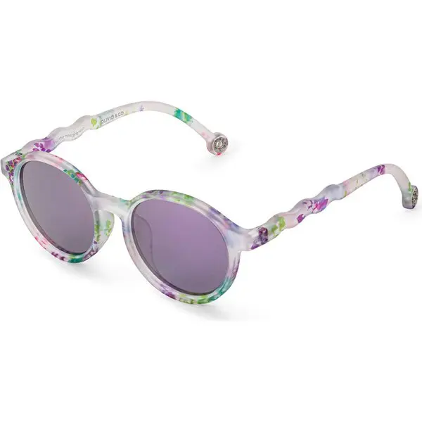 OLIVIO Adult Oval Sunglasses - Wild Flower