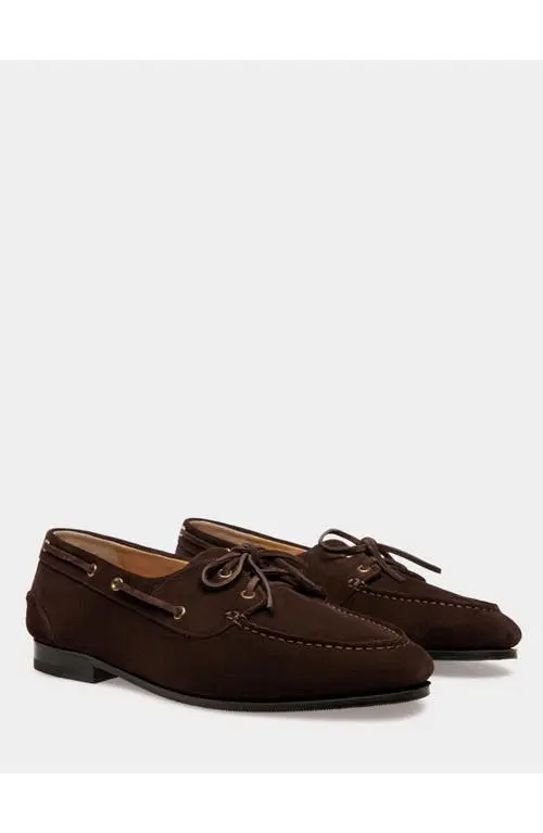 Bally Plume Moccasin - Ebano 21