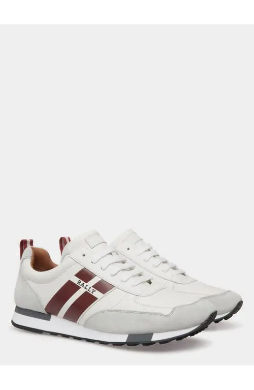 Bally Sneaker In Calf Leather - White