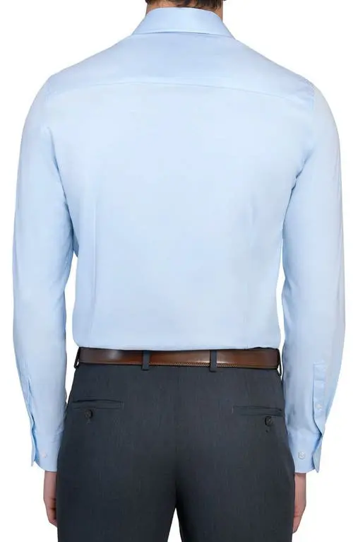 W.R.K Slim Fit Solid Reworked Dress Shirt - Light Blue
