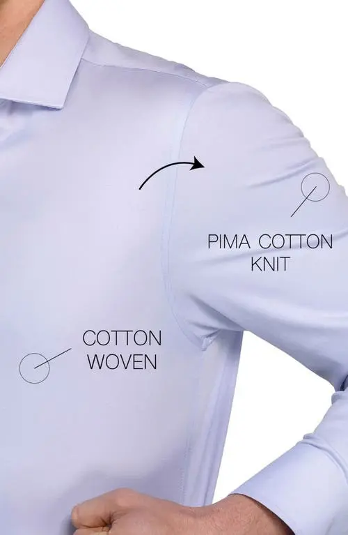 W.R.K Slim Fit Solid Reworked Dress Shirt - Lilac