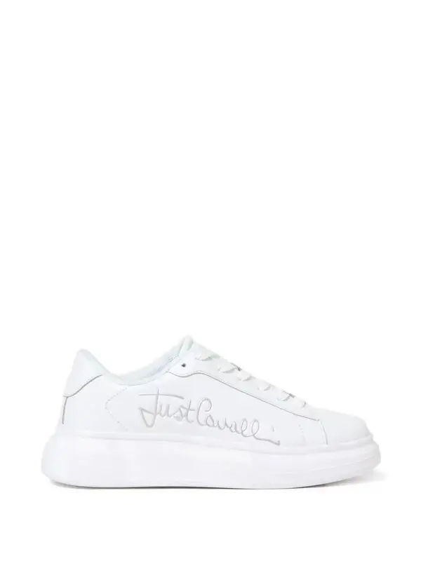Just Cavalli Logo-lettering Sneakers