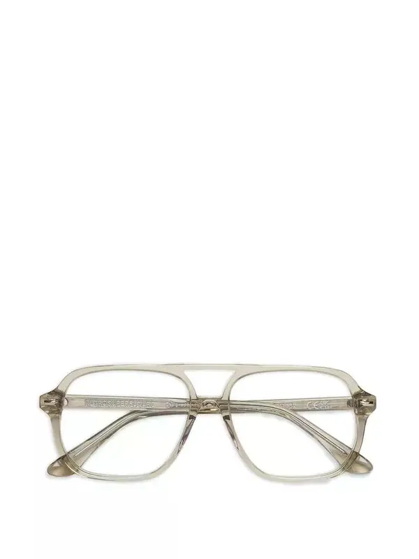 RETROSUPERFUTURE Pilot-frame Glasses - Grey