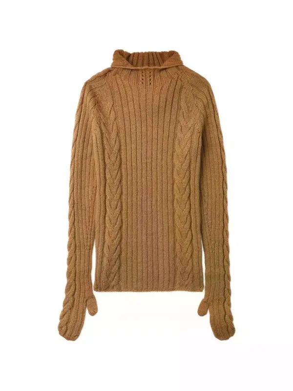 Junya Watanabe Cable Knit Sweater