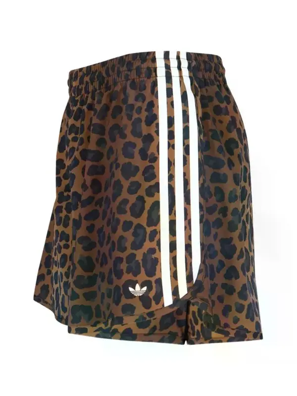 Adidas Logo Stripe Print Shorts