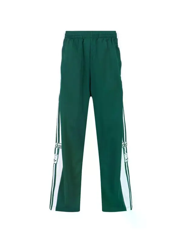 Adidas Three-stripe Adibreak Trousers - Green