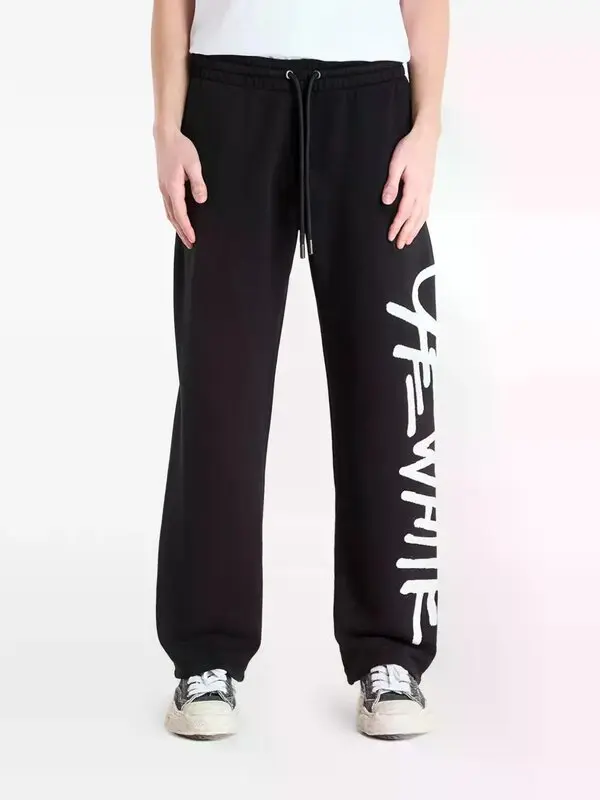 Off-White Logo-print Track Pants - Black