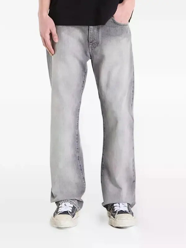 Off-White Diag Loose-fit Jeans - Grey