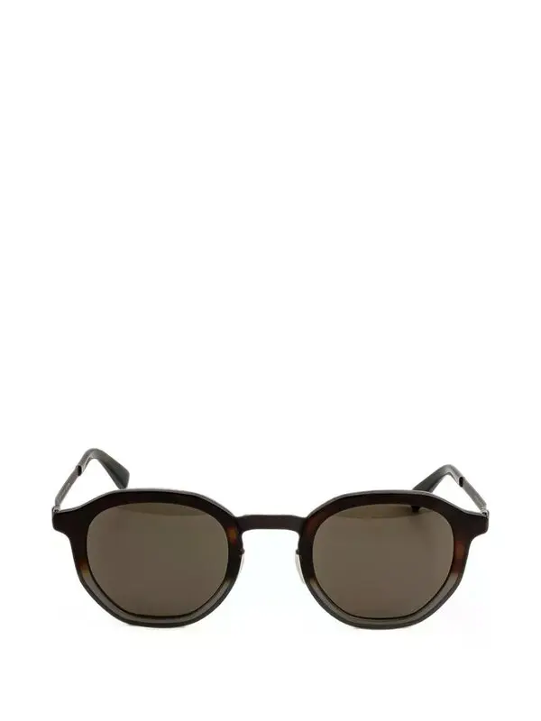 Mykita Sawyer Round-frame Sunglasses - Brown