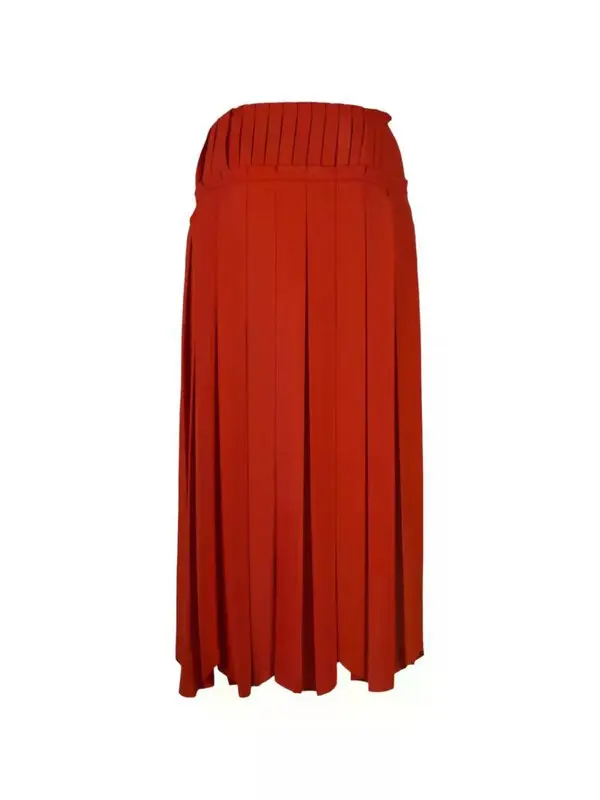 LANVIN Pleated Knee Length Skirt
